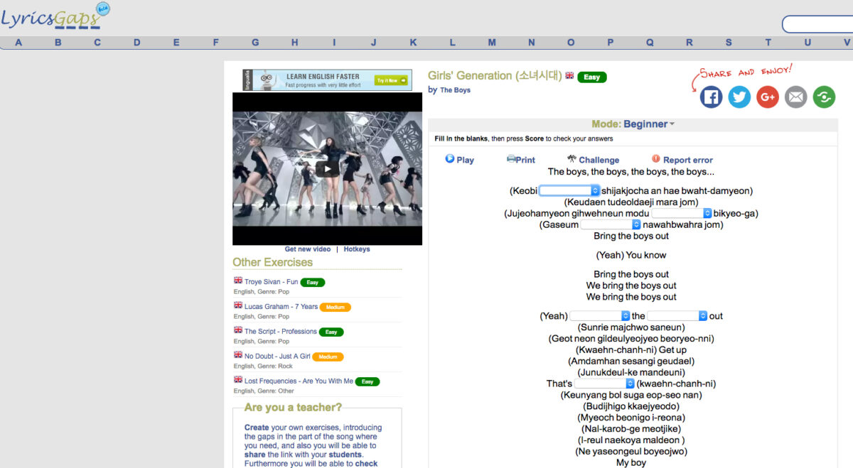 Lindsay Does Languages