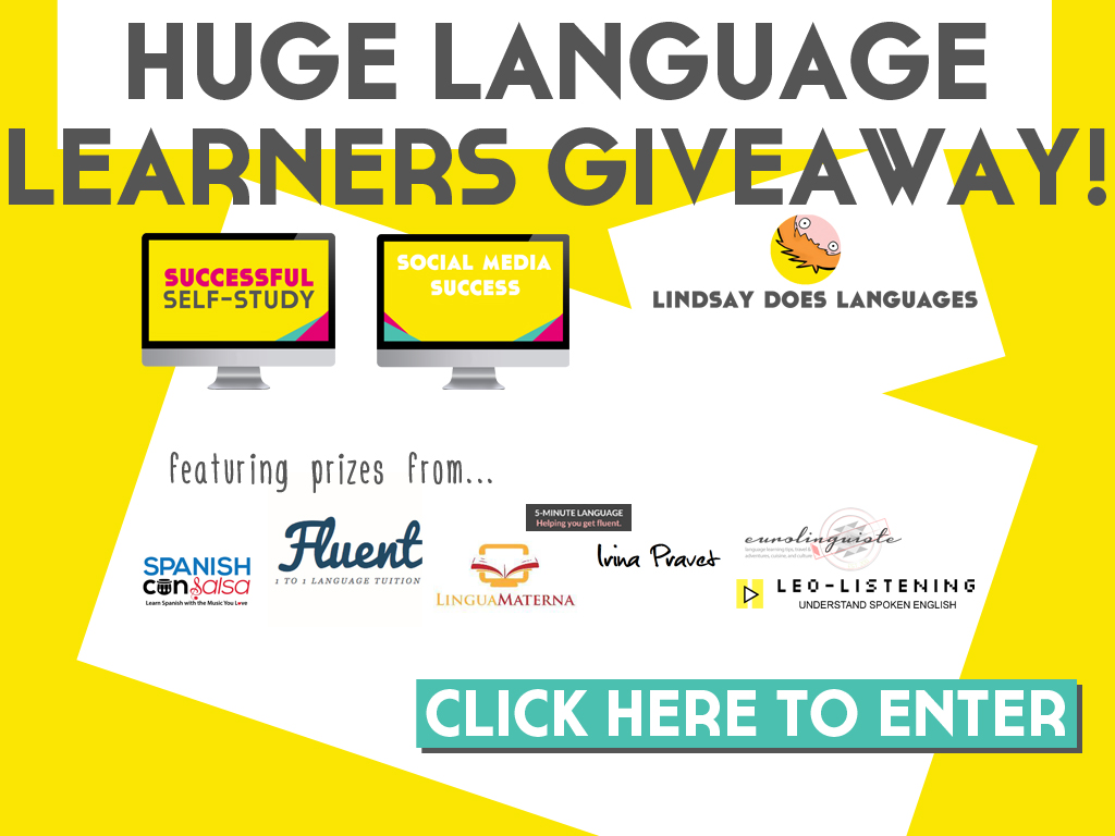 Lindsay Does Languages 5th Birthday Giveaway!